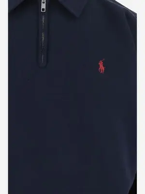 Polo Ralph Lauren Zip Embroidered Sweatshirt