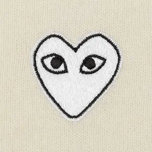 Comme Des Garçons Woven V-neck Cardigan