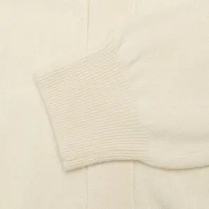 Comme Des Garçons Woven V-neck Cardigan