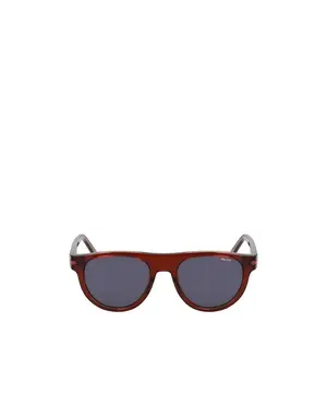 Nike Crescent Iii Round Frame Sunglasses - Red