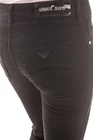 Emporio Armani Denim Trousers With Belt Loops