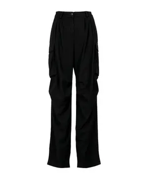 ANIYE BY Belt Loops Slacks - Black