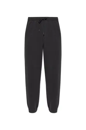 American Vintage Drawstring Track Pants - Black