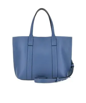 Hogan Logo Embossed Top Handle Bag