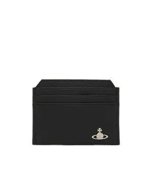 VIVIENNE WESTWOOD Square Card Holder - Black