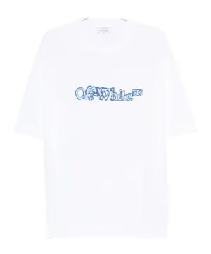 Off-White Cloudy Arrow Skate Crewneck T-shirt - White