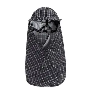 ROA Floweave Plaid Hat - Black