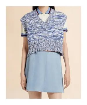 Marni Dishevelled Mouliné Cotton Vest