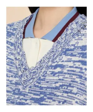 Marni Dishevelled Mouliné Cotton Vest