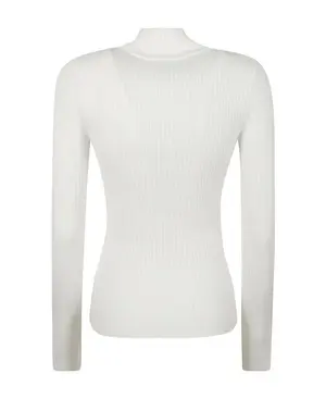 COURREGES Roll-neck Cut-out Jumper