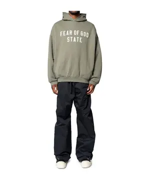 Fear Of God 90's Hoodie With Logo Detailing
