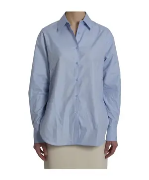 THE FRANKIE SHOP Long Sleeve Shirt - Light Blue