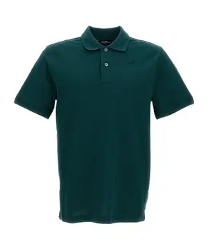 K-WAY Amedee Stretch Pique Polo Shirt - Green