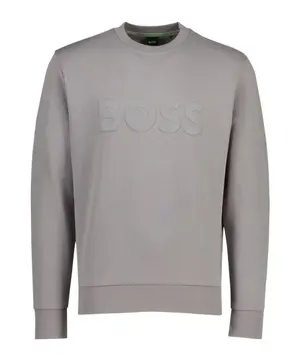 Hugo Boss Long-sleeved Sweatshirt - Gray