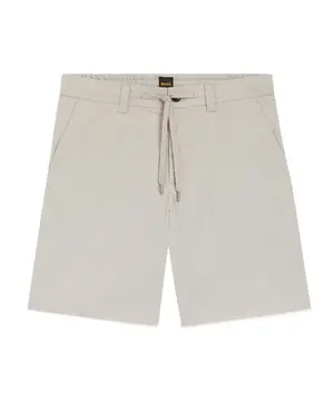 Hugo Boss Drawstring Chino Shorts - White