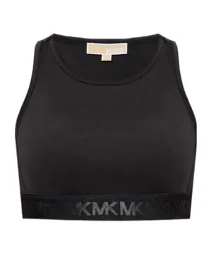 Michael Kors Logo Trim Sports Bra