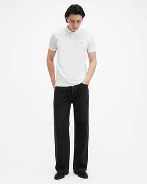 ALLSAINTS Classic Embroidered Polo Shirt