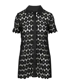 Erika Cavallini Short-sleeved Shirt - Black