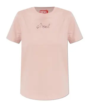 DIESEL® Short-sleeved T-shirt - Pink
