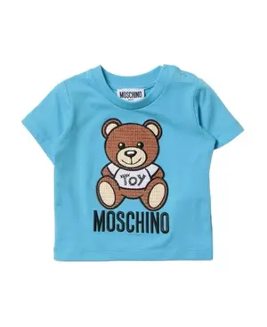 Moschino Logo Details Short-sleeved T-shirt - Blue