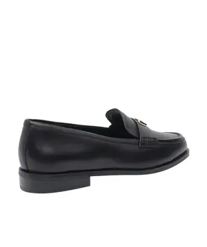 Michael Kors Logo Plaque Slip-on Laofers