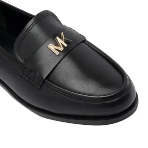 Michael Kors Logo Plaque Slip-on Laofers
