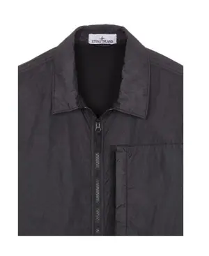 Stone Island Crinkle Reps Compass-badge Lightweight Jacket