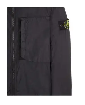 Stone Island Crinkle Reps Compass-badge Lightweight Jacket