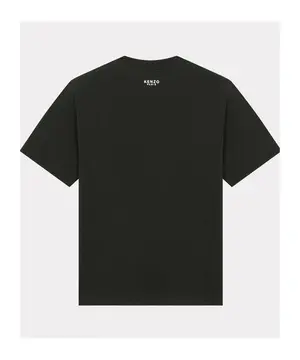 Kenzo Lucky Tiger Embroidered Crewneck T-shirt - Black