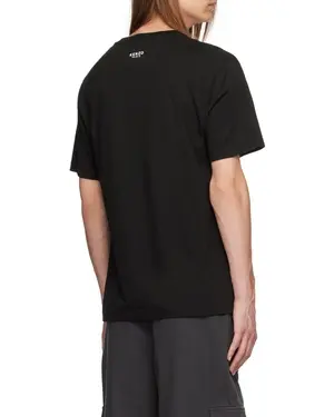 Kenzo Lucky Tiger Embroidered Crewneck T-shirt - Black