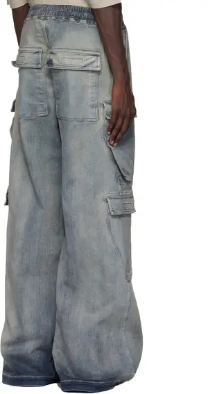 Rick Owens Double Cargo Jumbo Belas Jeans