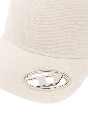 DIESEL® Baseball Cap With Oval D Plaque