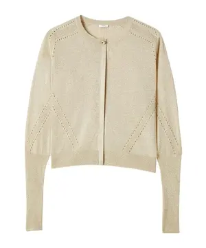 JOSEPH Tasse Cardigan - Gilded