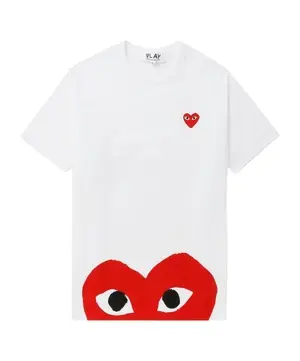 Comme Des Garçons Short-sleesleeved T-shirt - White