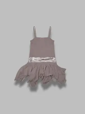 Gimaguas Ruffled Hem Dress