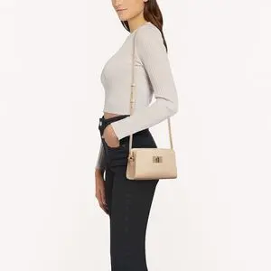 Furla Logo Detail Shoulder Bag