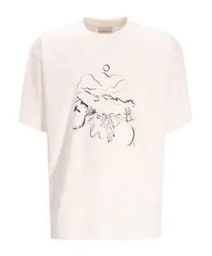 Drole De Monsieur Short-sleeved T-shirt - White