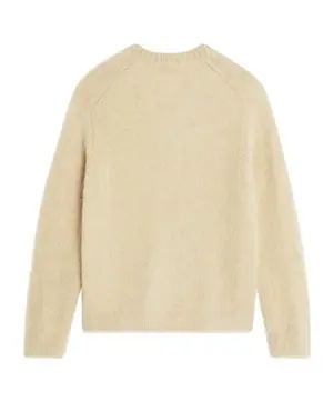 Maison Kitsuné Brushed Comfort Jumper - Tan