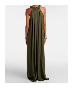 JOSEPH Parc Printed Silk Maxi Dress