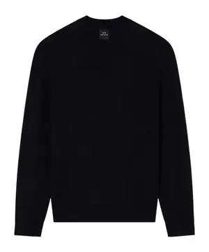 Armani Exchange Crewneck Jumper - Black