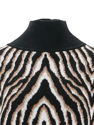 Erika Cavallini Patterned-intarsia Wool-blend Jumper