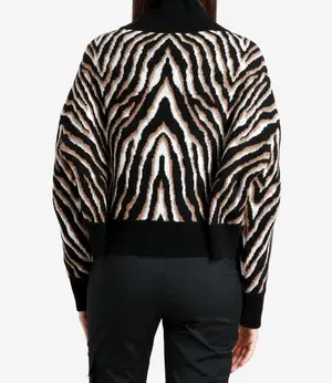 Erika Cavallini Patterned-intarsia Wool-blend Jumper
