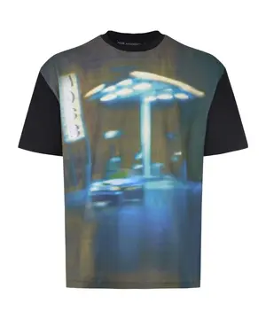 Andersson Bell Graphic Print T-shirt - Black