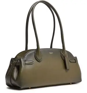 COACH Empire Carryall 34 Glazed Leather Shoulder Bag