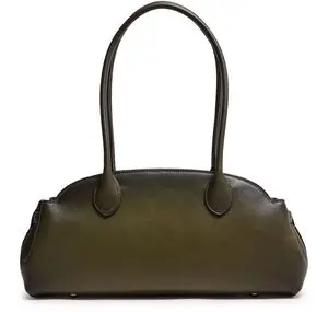 COACH Empire Carryall 34 Glazed Leather Shoulder Bag
