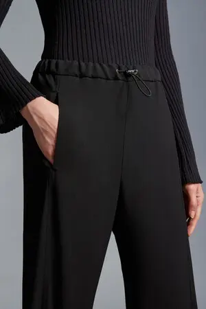 Moncler Relaxed Fitting Straight Leg Trousers