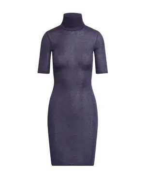 Sportmax High-necked Dress - Black