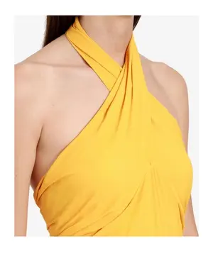 SEMICOUTURE Halter Neck Dress