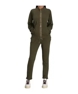 Liu Jo Embellished Zip-front Bomber Jacket