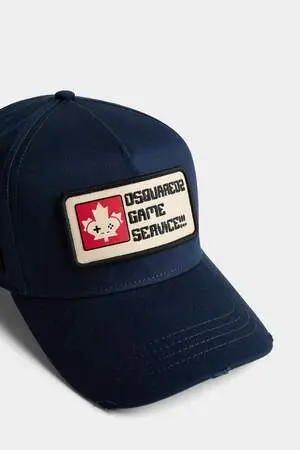 Dsquared2 Baseball Cap With Gaming Logo Patch